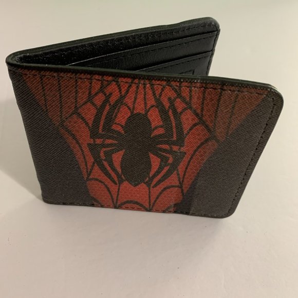 Buckle-Down | Bags | Buckledown Bi Fold Wallet Marvel Spiderman Logo ...